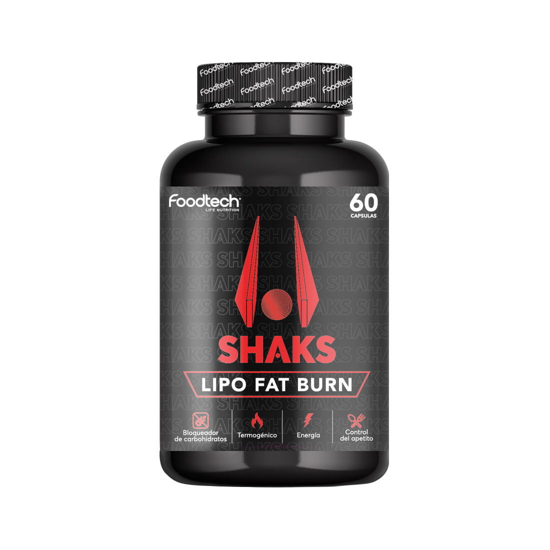 Shaks Lipo Fat Burn 60 caps - Foodtech - Supletech